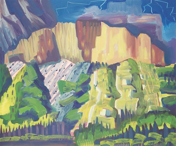 David Pugh | Yamnuska (1980) | MutualArt