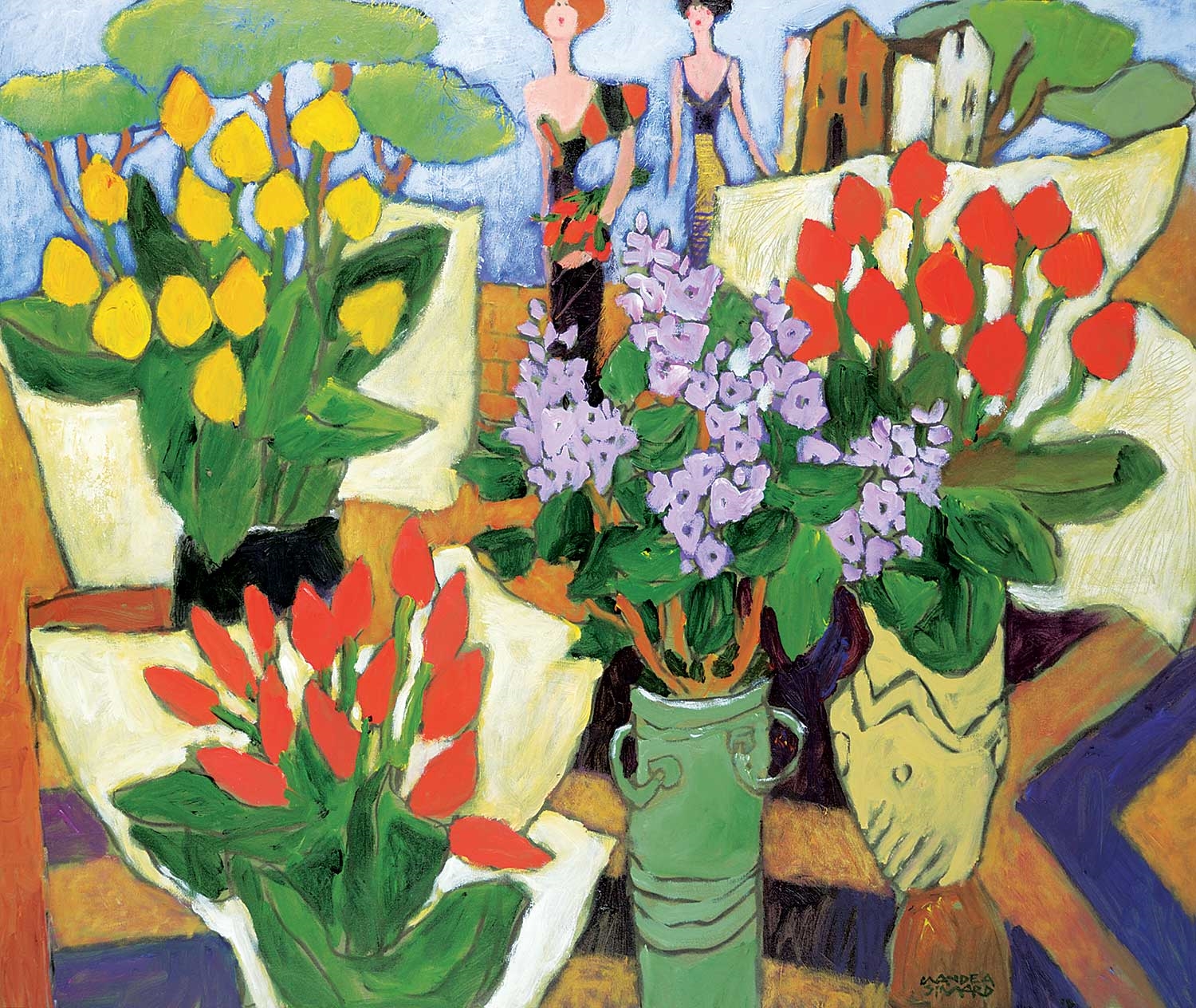 Claude A. Simard | Marche aux Tulipes (2010) | MutualArt