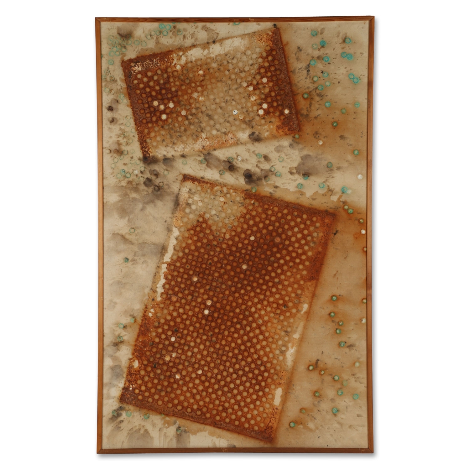 Glenn Elliott | Rust transfer stamp | MutualArt