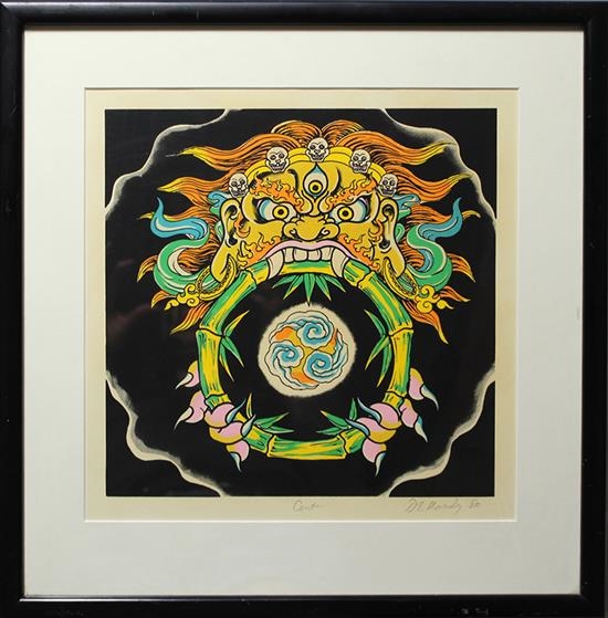Don Ed Hardy | Center (1980) | MutualArt