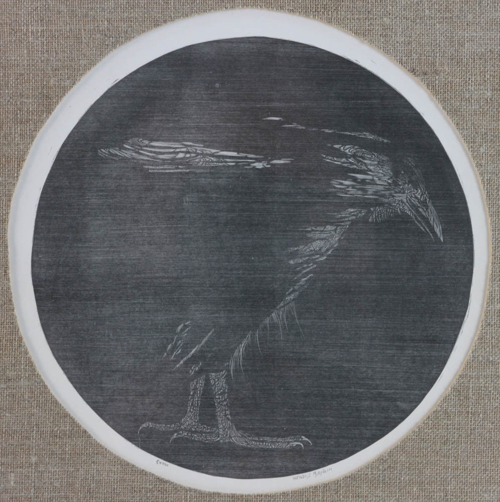 Leonard Baskin | Frightened Boy and his Dog (1954) | MutualArt