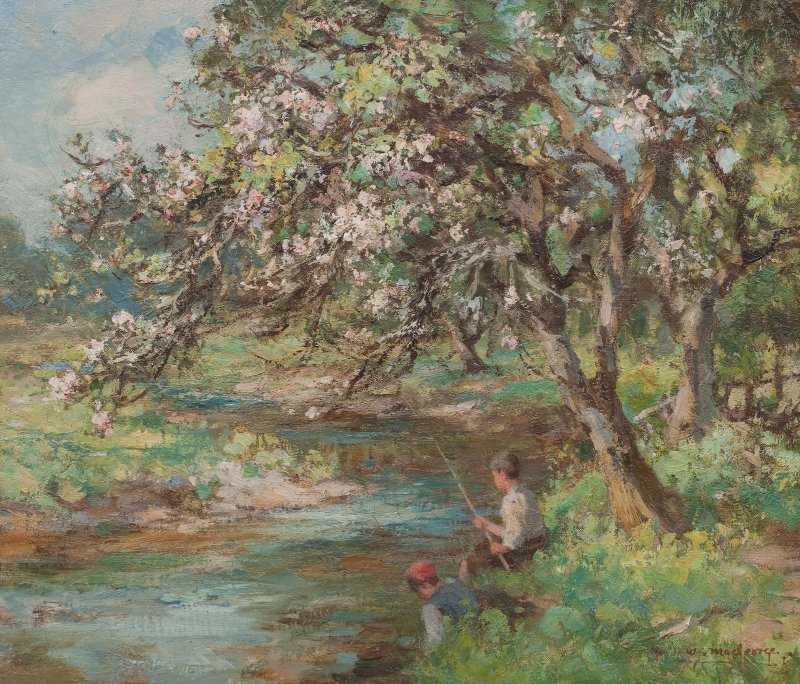 William Stewart MacGeorge | The Orchard Burn, Kirkcudbright | MutualArt