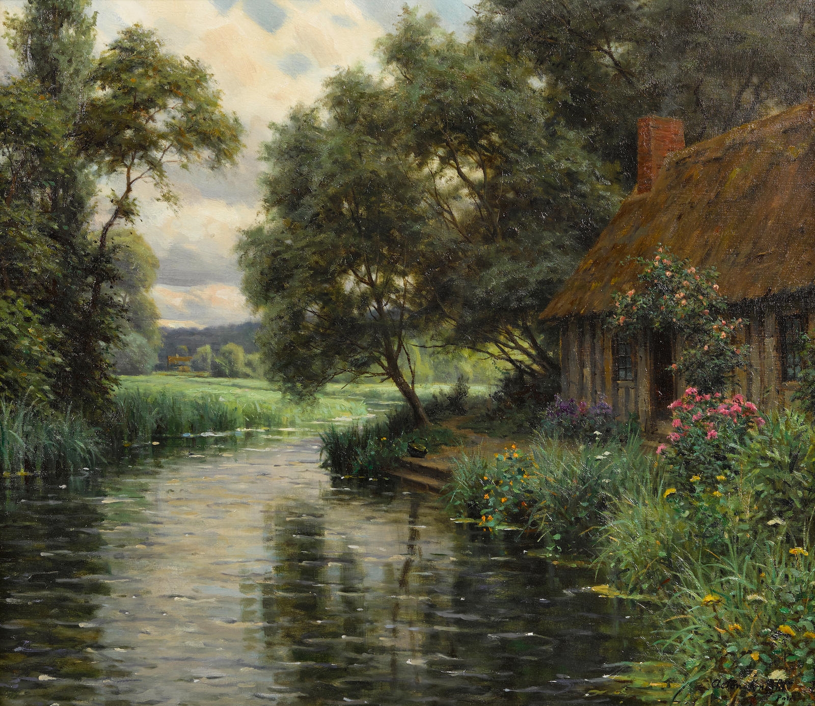 Louis Aston Knight | Apple Blossoms | MutualArt