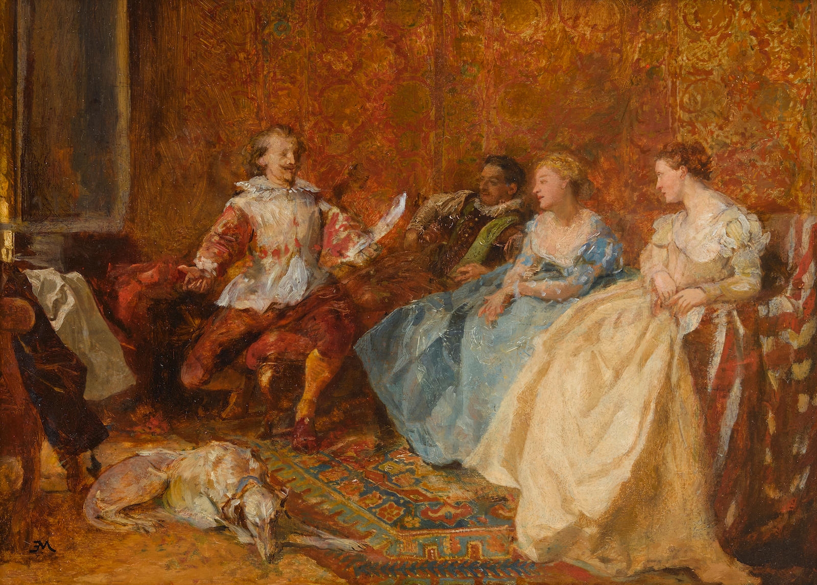 Jean-Louis-Ernest Meissonier | The poet | MutualArt