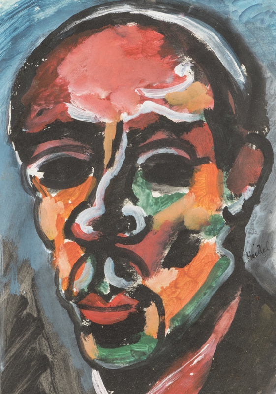 Erich Heckel | Portrait of a Man | MutualArt