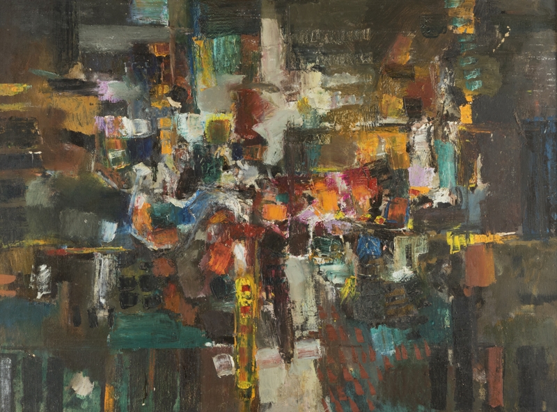 Warren Brandt | Abstract Expressionist Composition (1959 - 1961 ...