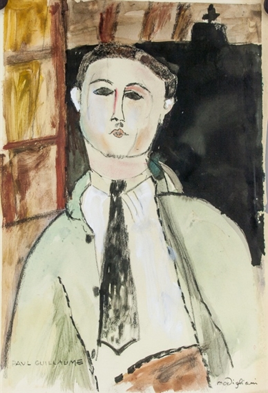 Amedeo Modigliani | Male Portrait | MutualArt