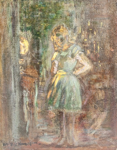 Walter Richard Sickert | Portrait of a Venetian woman; La Callera ...