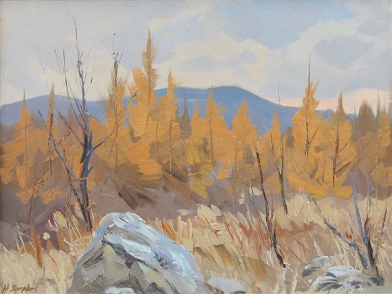 Henry John Simpkins | Autumn Hills | MutualArt