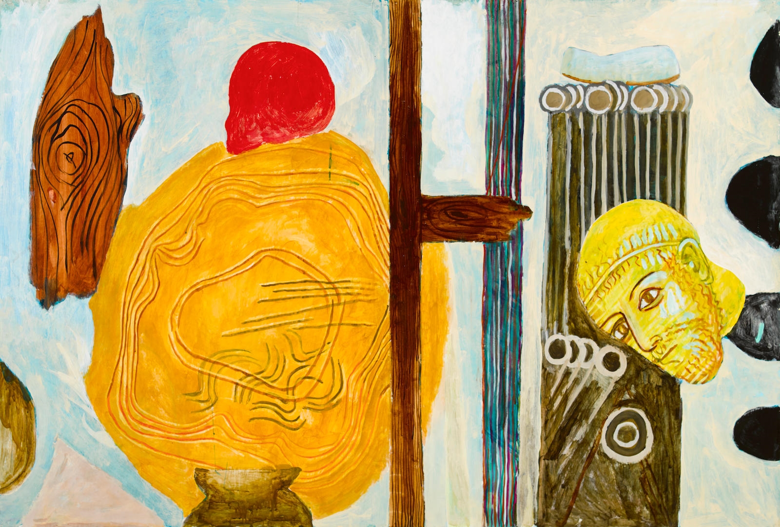 Charles Garabedian | Untitled (Red Skull) (1981) | MutualArt