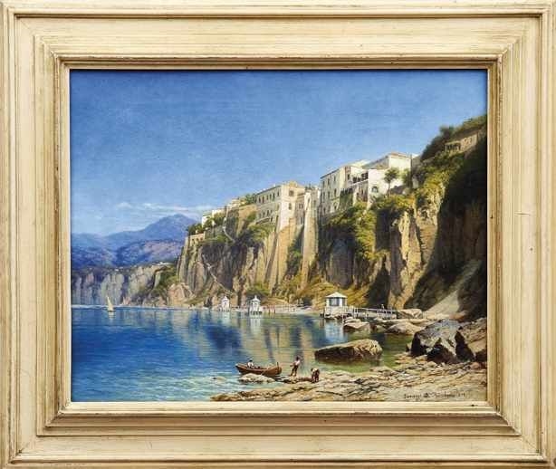 Daniel Somogyi | Küstenabschnitt bei Triest (1879) | MutualArt