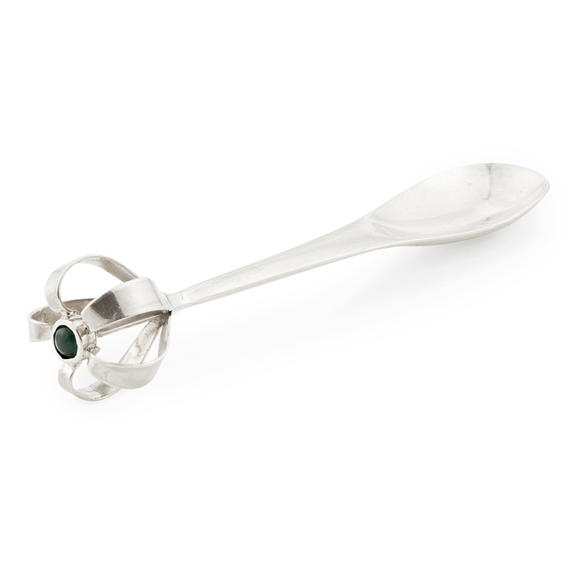 Charles Robert Ashbee | EDWARDIAN SILVER PORRINGER SPOON (1902) | MutualArt
