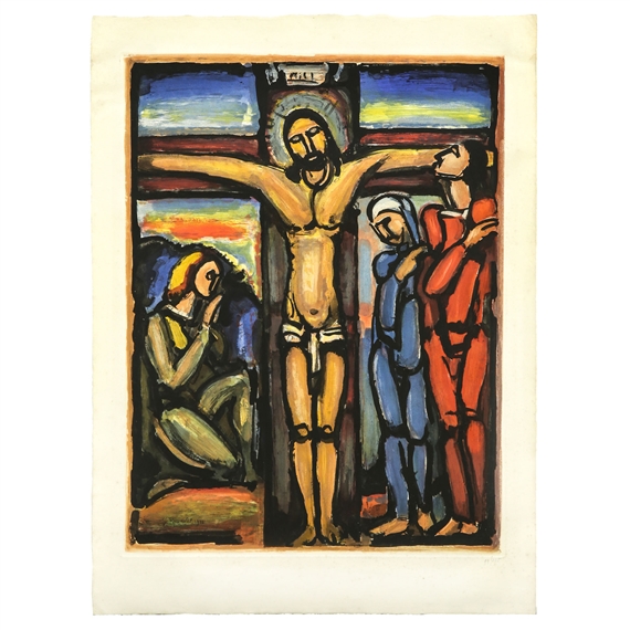 Georges Rouault | CHRIST EN CROIX / CRUCIFIXION OF CHRIST (1936 ...