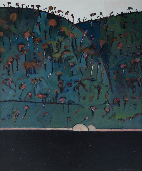 Robert Holcombe | Abstract Landscape (1975) | MutualArt