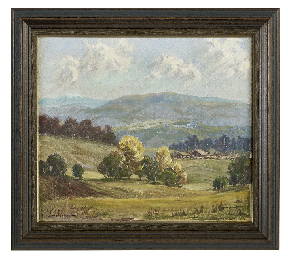 James Topping | Cabins in the Mountains | MutualArt