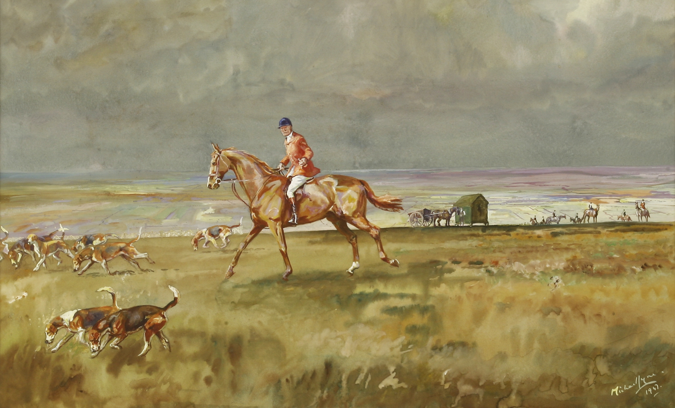 Michael Lyne | ON THE SCENT (1947) | MutualArt