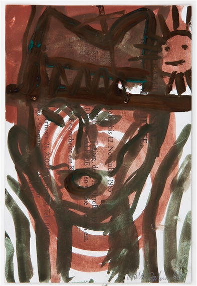 Walter Dahn | A Portrait of Joseph Beuys (1980) | MutualArt