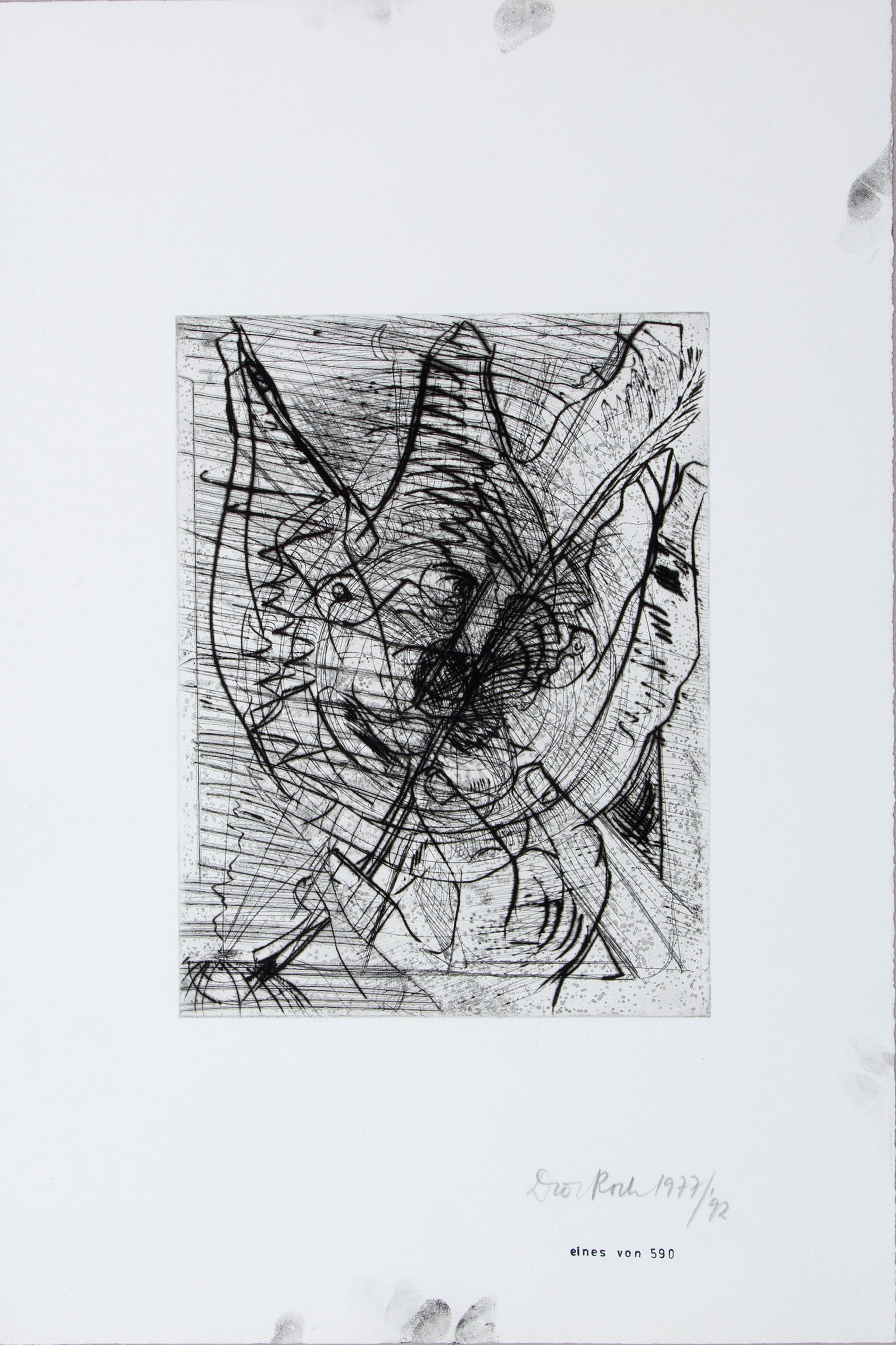 Dieter Roth | 2 Works: Komposition III & Kombinationsdruck (1977 - 1992 ...