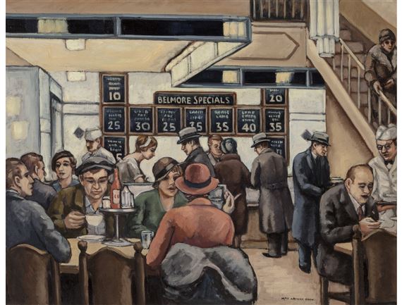 Max Arthur Cohn | Belmore Cafeteria (1937) | MutualArt
