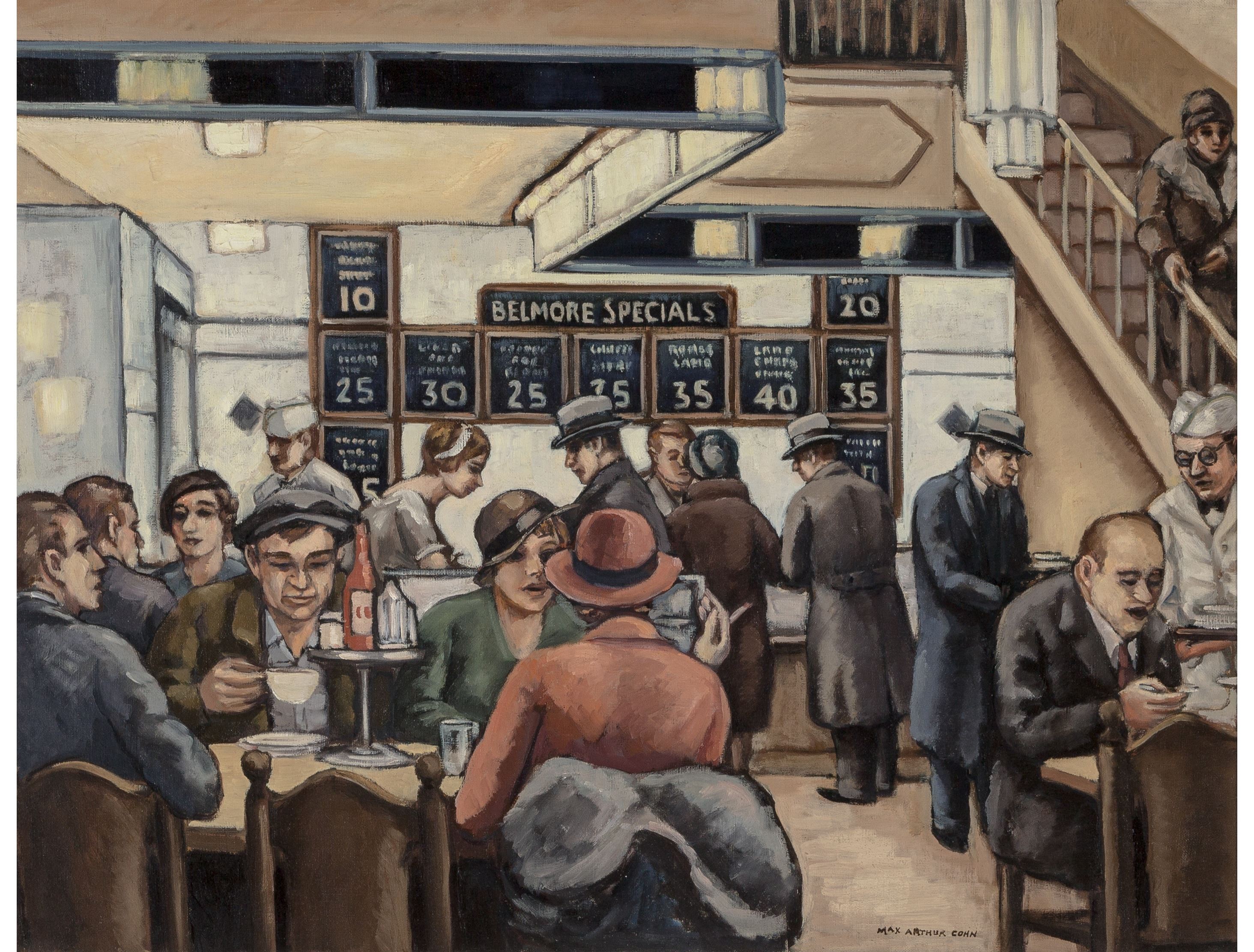 Max Arthur Cohn | Belmore Cafeteria (1937) | MutualArt