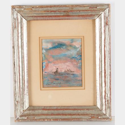 Carl Ruggles | Abstract seascape (1942) | MutualArt