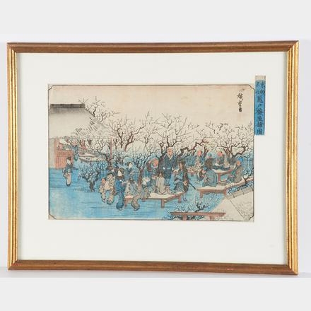 Utagawa Hiroshige | Taira No Kiyomori's Spectral Vision | MutualArt