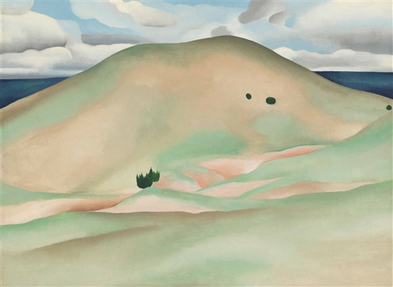 Georgia O'Keeffe | New Mexico--Near Taos (1929) | MutualArt