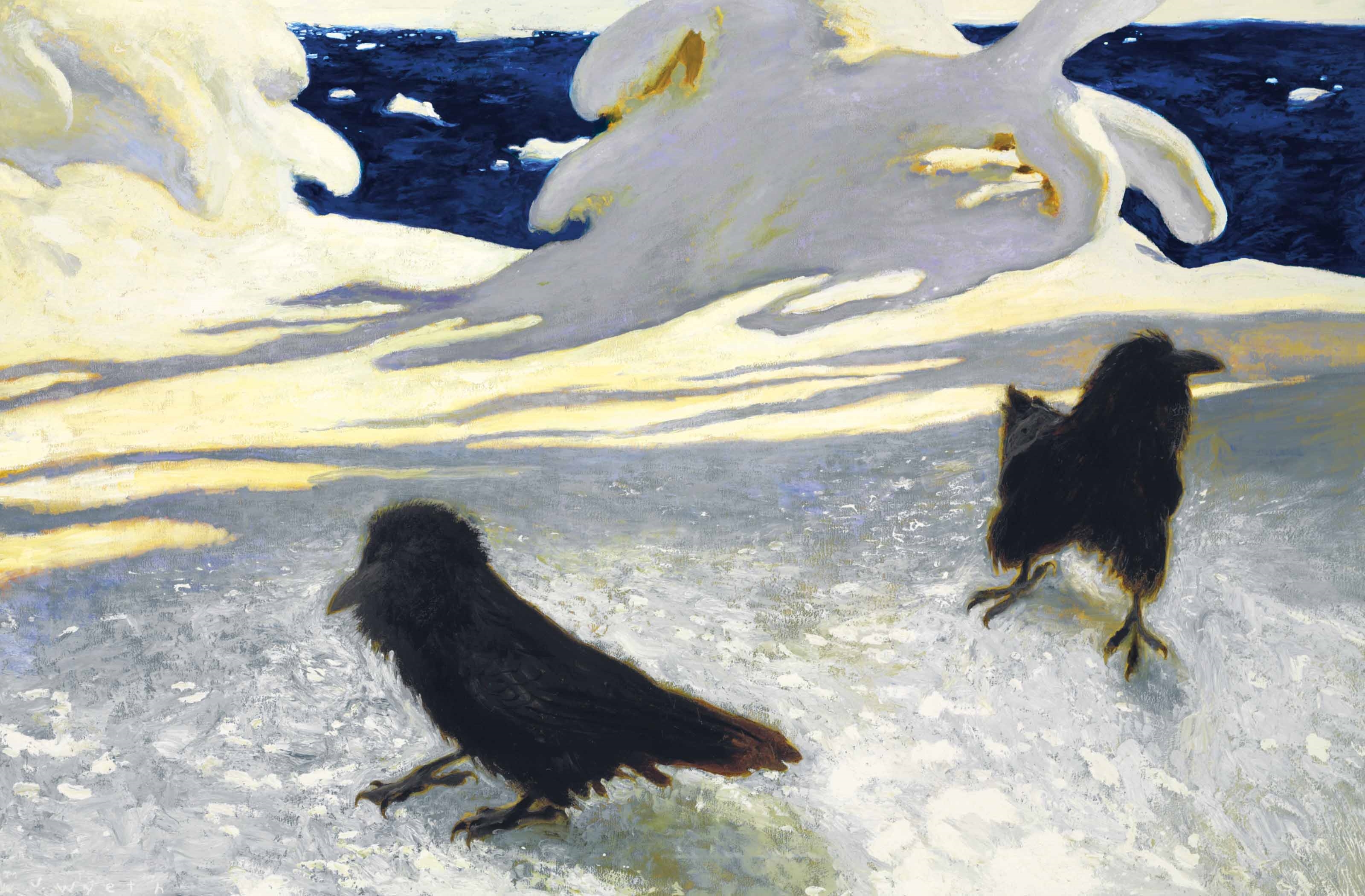 Jamie Wyeth | Dead Cat Museum, Monhegan Island (1999) | MutualArt