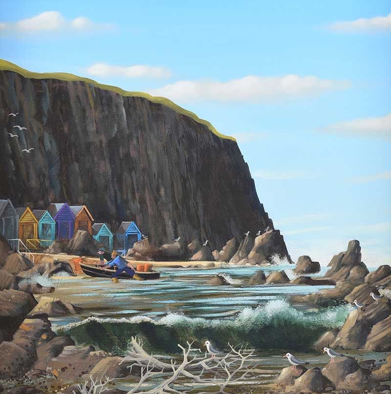 George Callaghan | WINTER VILLAGE | MutualArt