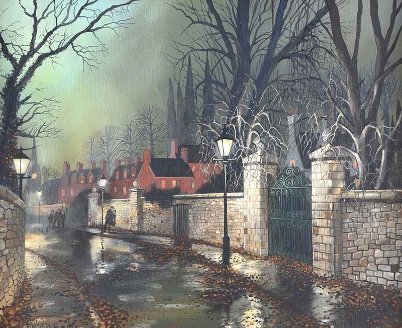 George Callaghan | WINTER VILLAGE | MutualArt