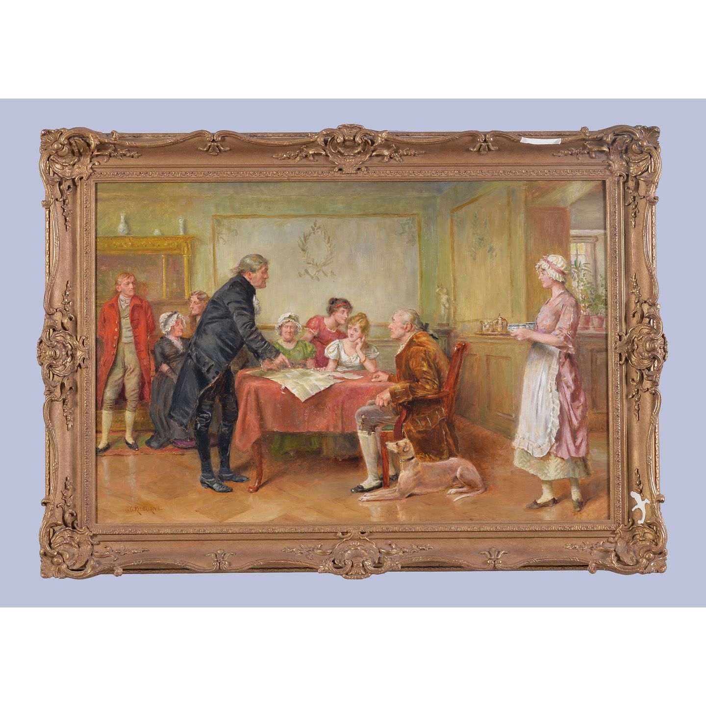 George Goodwin Kilburne | The day's specials | MutualArt