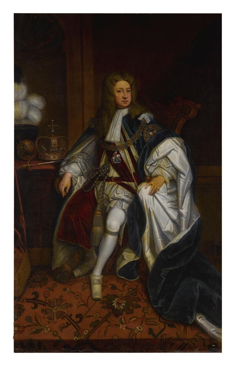 Godfrey Kneller | Portrait of King George I (1660-1727) Full Length ...