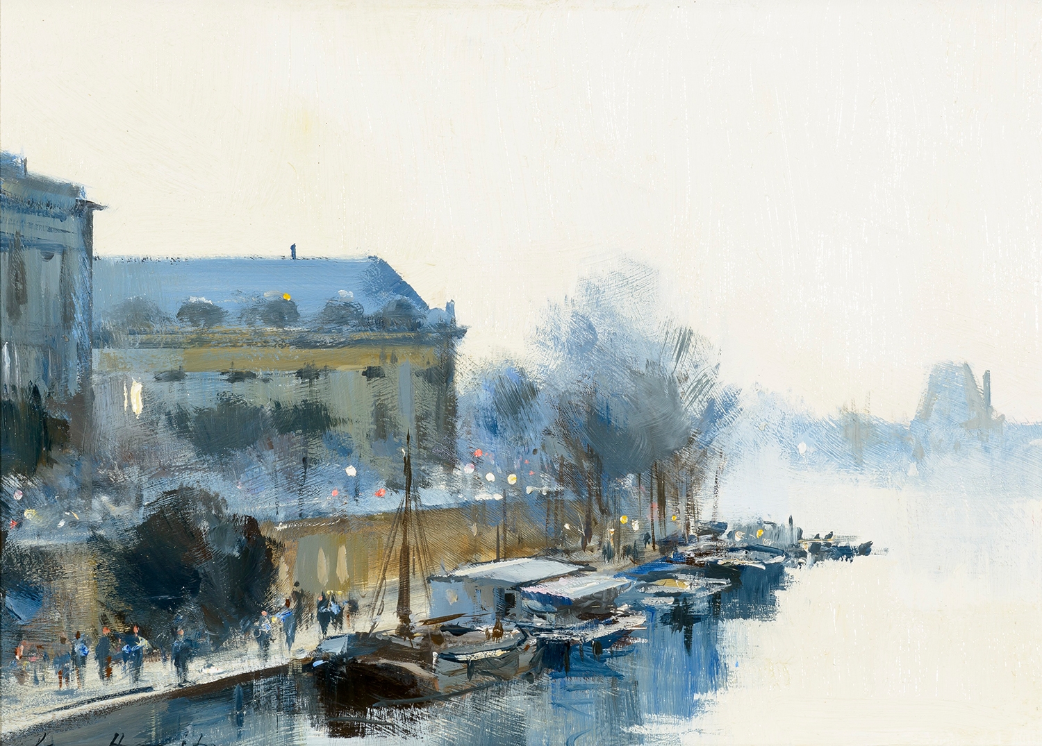 Ian Houston | Evening Light on the Grand Canal | MutualArt