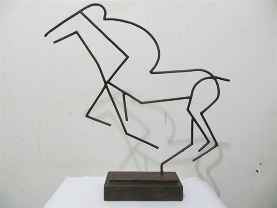 Giovanni Morgese | Al galoppo (2015) | MutualArt