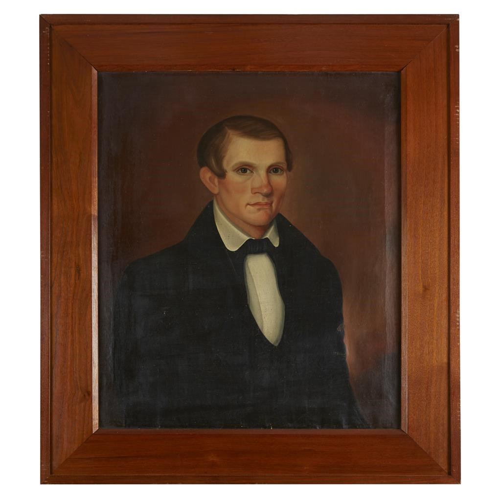 American School, 19th Century | Three portraits: Miles H. Greenfield ...