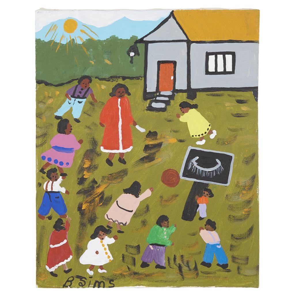 Bernice Sims | Children at play | MutualArt