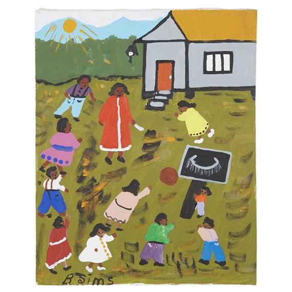 Bernice Sims | Children at play | MutualArt