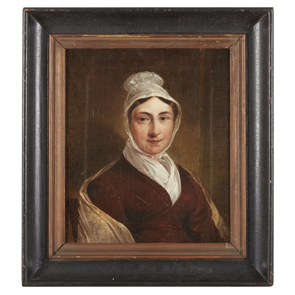 American School, 18th Century | Portrait of a Quaker lady | MutualArt