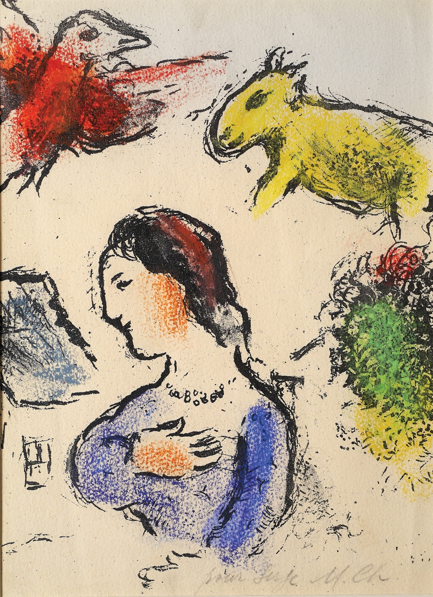 Marc Chagall | Woman and Animals | MutualArt