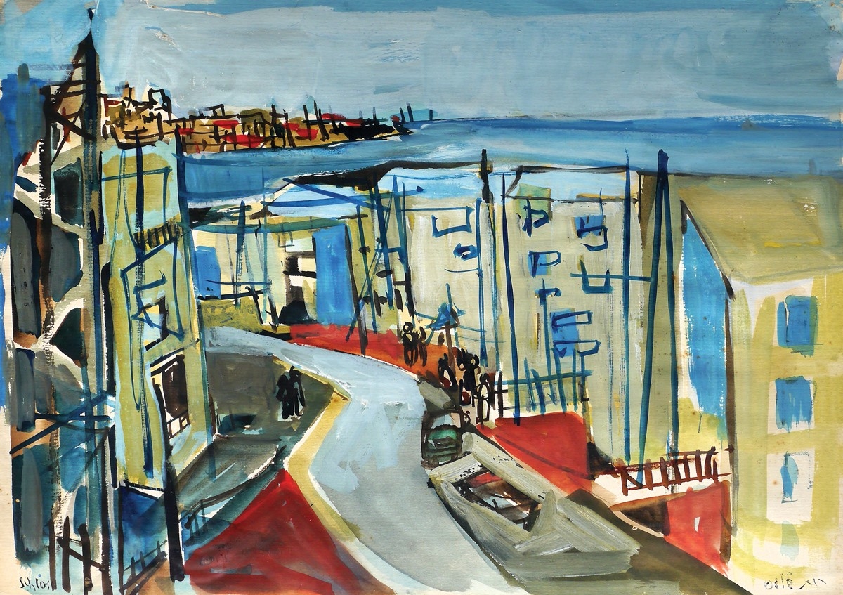 Ruth Schloss | Figures in a Landscape | MutualArt