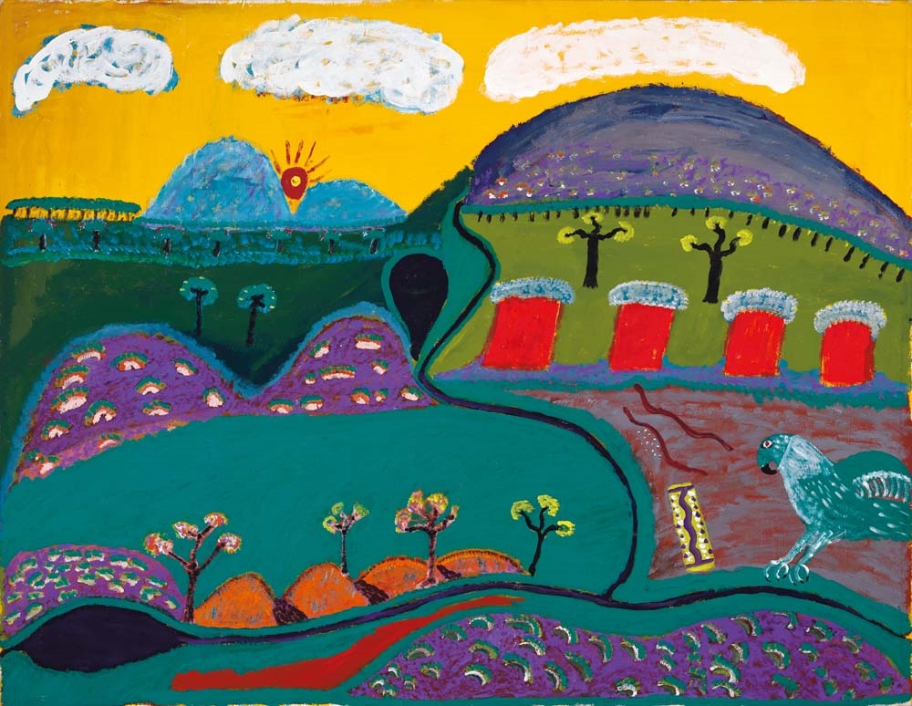 Ginger Riley Munduwalawala | The Four Archers | MutualArt