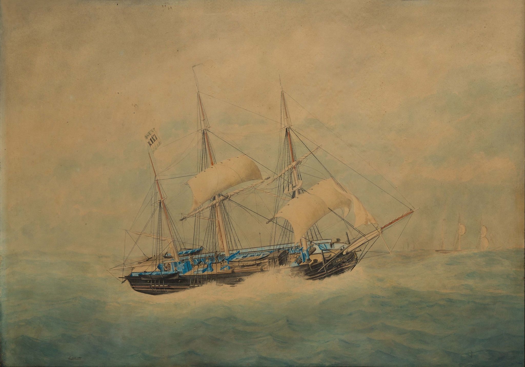 Jacob Spin | The brig 'Matfen of Blyth' John Fulcher | MutualArt