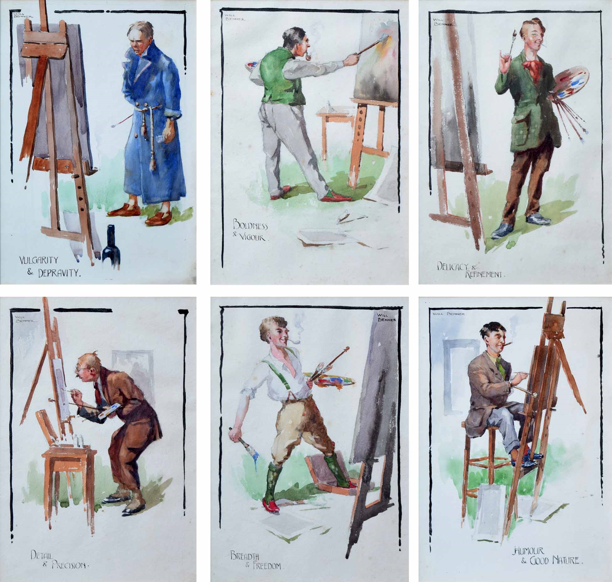 William Benner | 6 Works: Vulgarity and Depravity, Boldness and Vigour ...