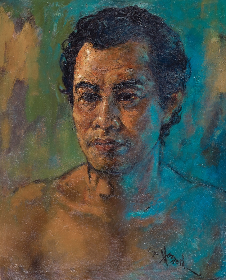Mohammad Hoessein Enas | SELF PORTRAIT (1970) | MutualArt