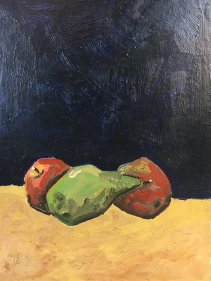 Nicolas de Staël | Still Life of 2 Apples and a Pear | MutualArt