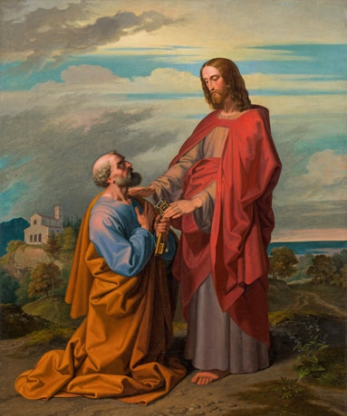 Jesus And Peter Keys