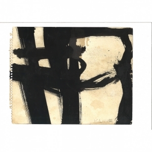 Franz Kline | INK DRAWING (Circa 1950) | MutualArt