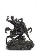 Antoine-Louis Barye | Thésée combattant le centaure Biénor ou Combat du ...