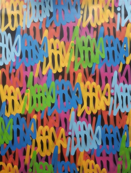 Richard Mirando | Multi Colour Tags XL (2018) | MutualArt