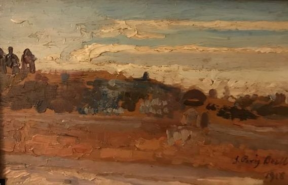 Julio Peris Brell | Paisaje (1918) | MutualArt